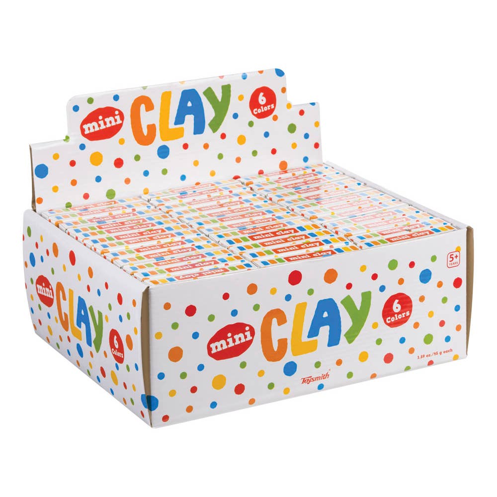 Toysmith Mini Clay Pack of 6 – One Common