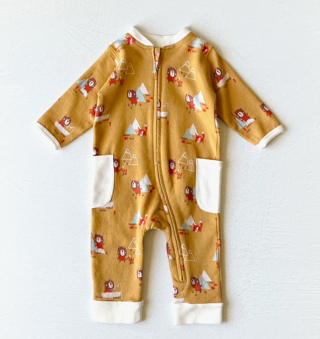 Viverano Camping Bear Mustard Collection – One Common
